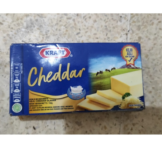 Jual KEJU Kraft Cheddar 150 GR | Shopee Indonesia