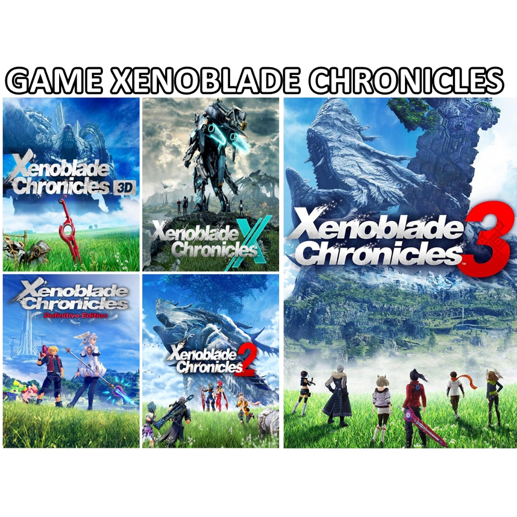 Jual Xenoblade Chronicles X 1 2 & 3 Game untuk Komputer PC Laptop ...