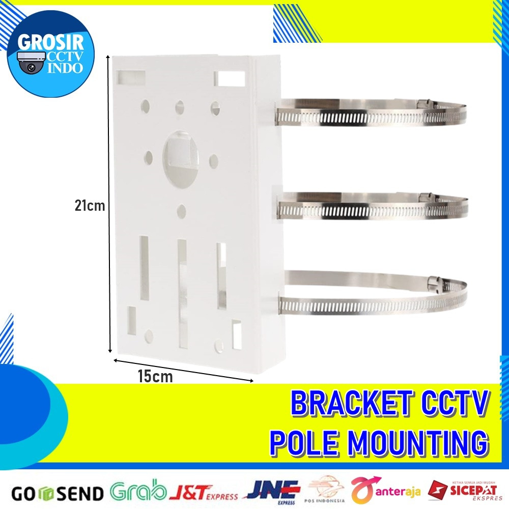 Jual Bracket CCTV Pole Mounting / Bracket Tiang Besar GCI | Shopee ...