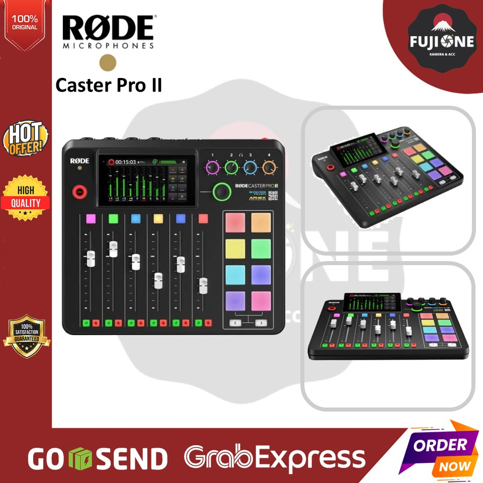 Jual RODE Caster Pro II Integrated Audio Production Studio | Shopee ...
