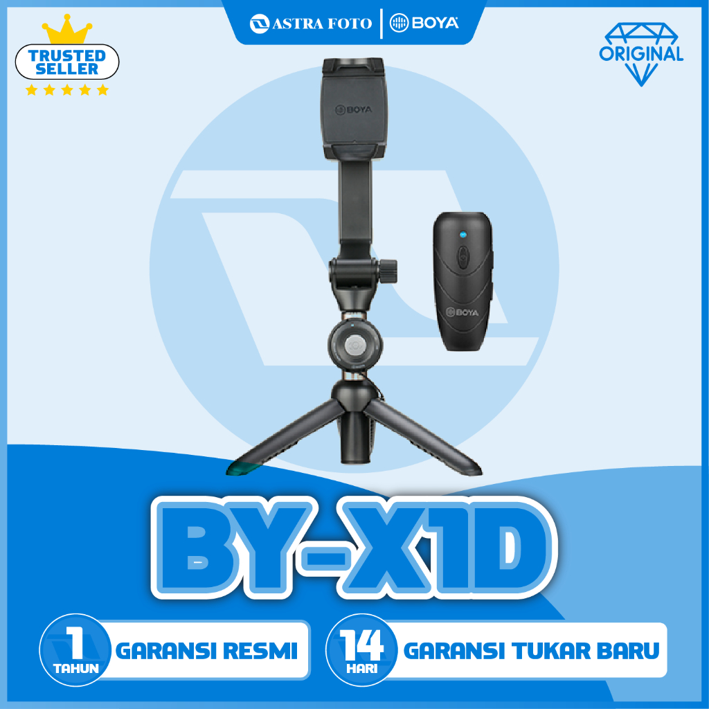 Jual BOYA BY-X1D Single-Axis SmartphoneGimbal & Wireless Microphone System | Shopee Indonesia