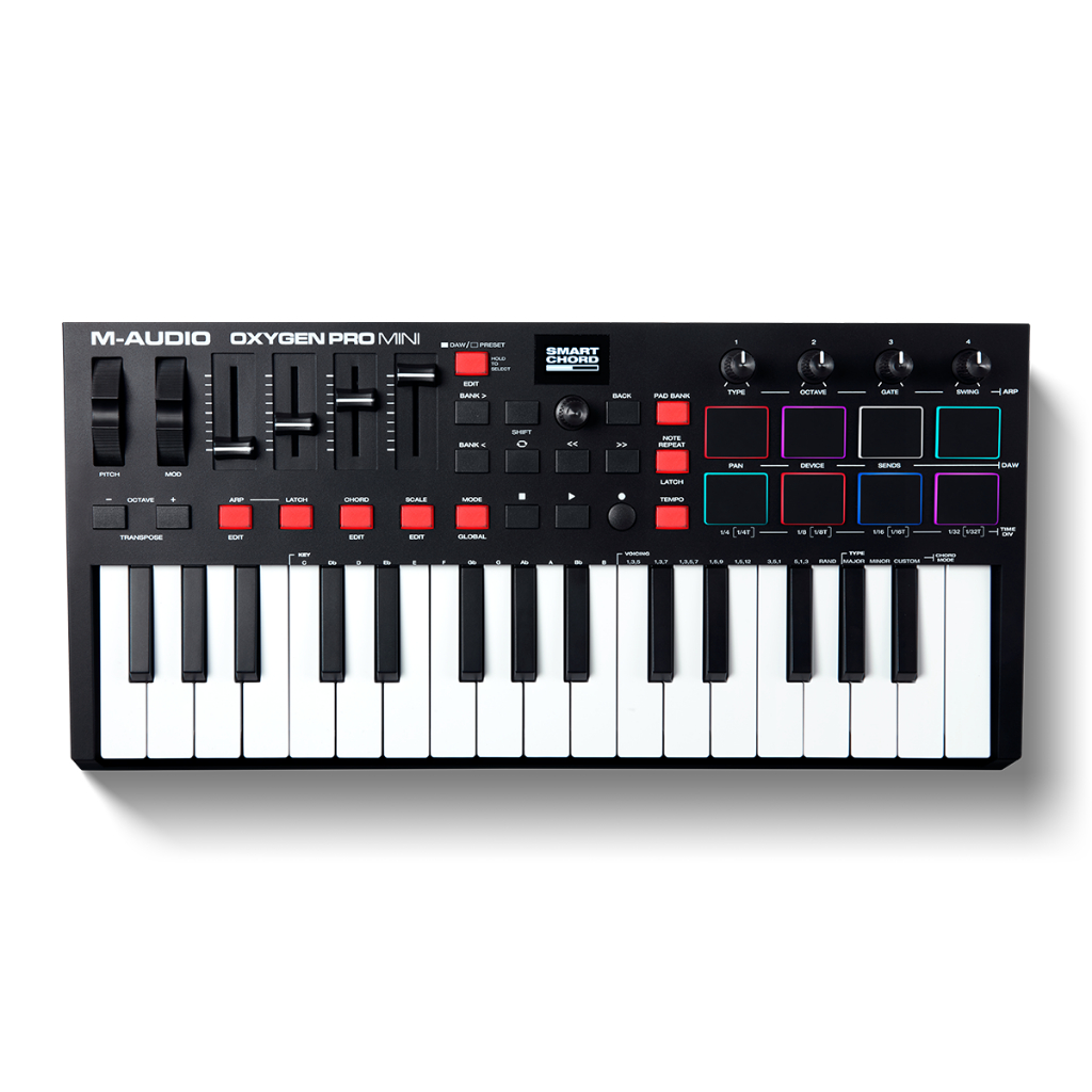 Jual M-Audio Oxygen Pro Mini 32-Key USB MIDI Controller | Shopee Indonesia