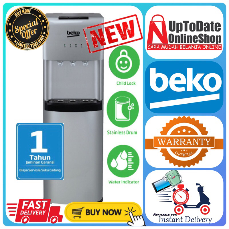 Jual DISPENSER BEKO GALON BAWAH BSS4600TT BSS 4600 TT 4600TT KAPASITAS ...
