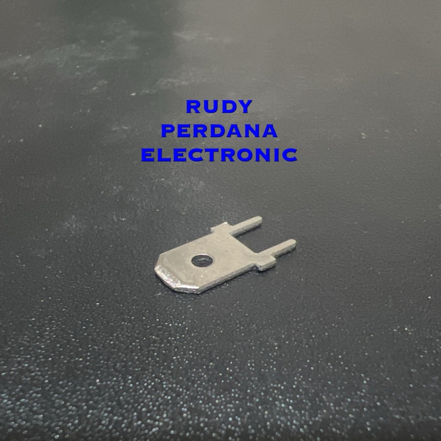 Jual TERMINAL PIN SKUN SEKUN KABEL GEPENG 6.3 MALE COWOK DJ6110-6.3x0.8 ...