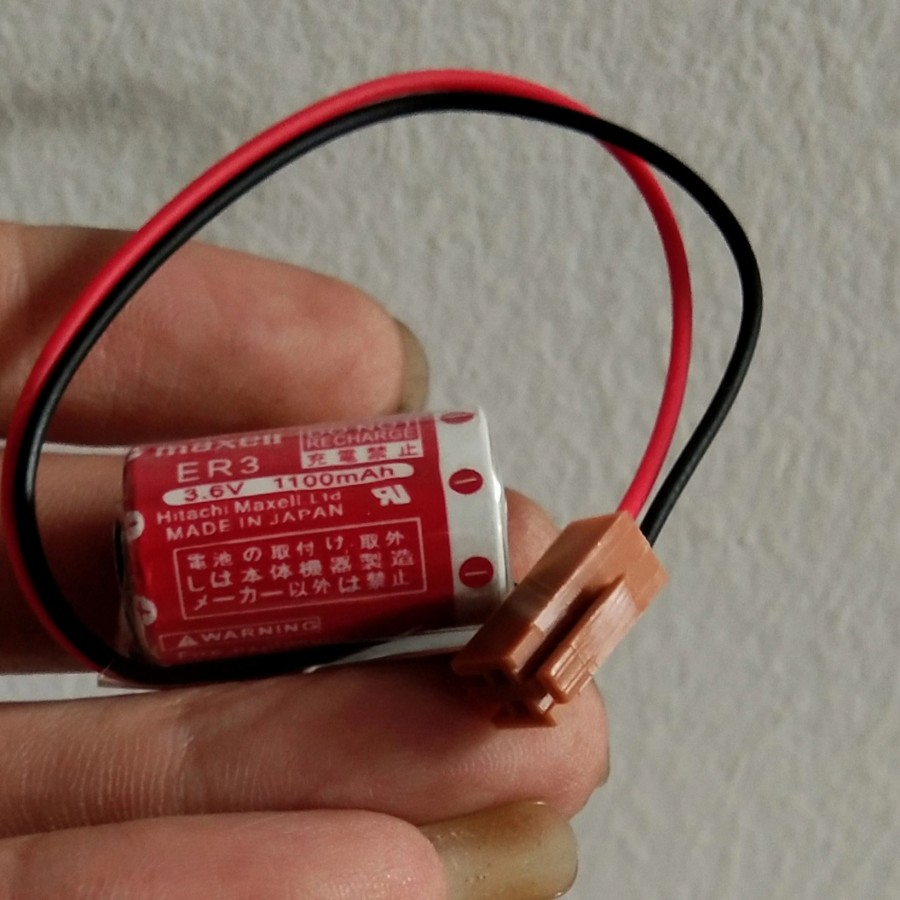 Jual Battery Baterai Lithium Maxell PLC ER3 3.6V 1100 Mah 1/2AA ...