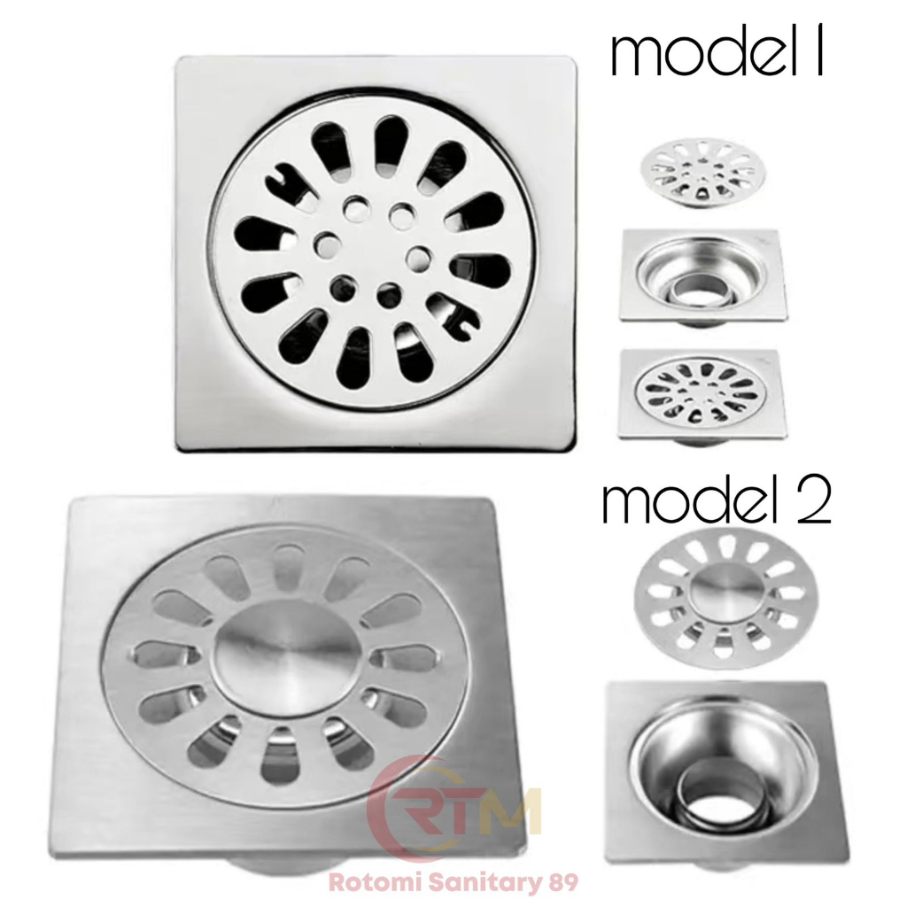 Jual Saringan Got Stainless Steel / Saringan Got Kamar Mandi / Floor Drain Iron | Shopee Indonesia