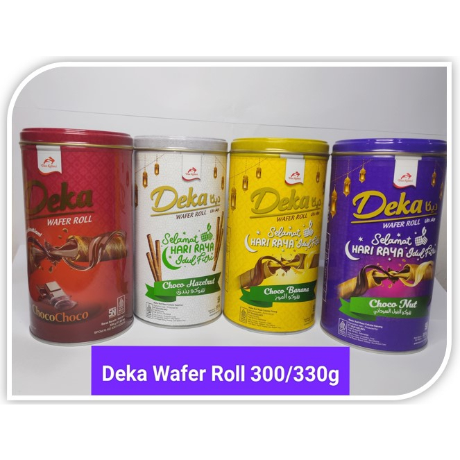 Jual Deka Wafer Roll Tin 330gr | Shopee Indonesia