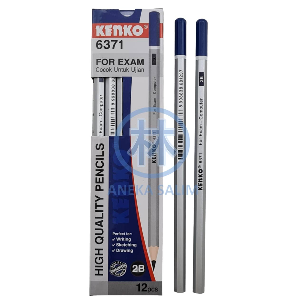 Jual Pensil Kenko 2B 6371 (1 BOX / 12 PCS) | Shopee Indonesia
