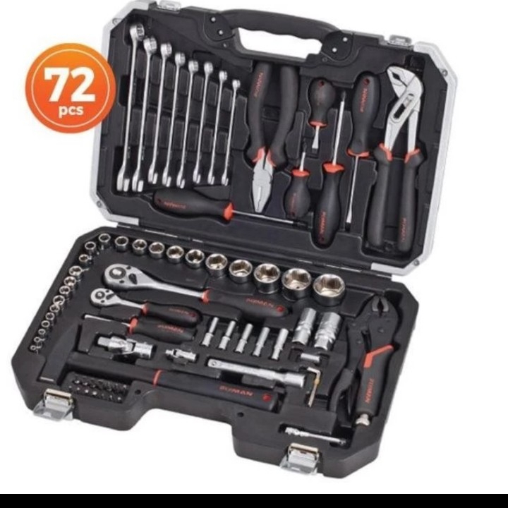 Jual FIXMAN KUNCI TOOLS BOX KOTAK PERKAKAS SOCKET SET 72PCS ORIGINAL ...