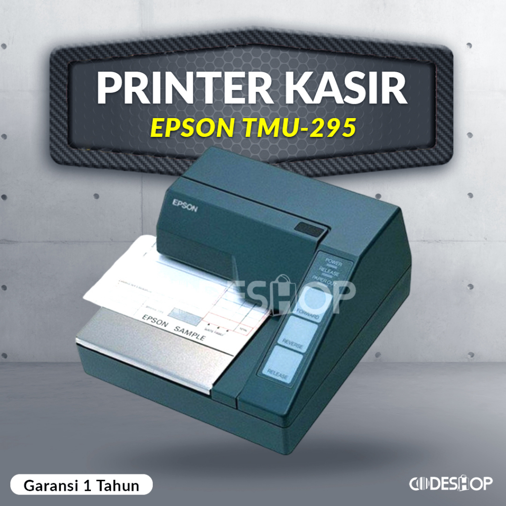 Jual Printer Kasir POS Dot Matrix Epson TMU295 Slip Validasi TMU 295 | Shopee Indonesia