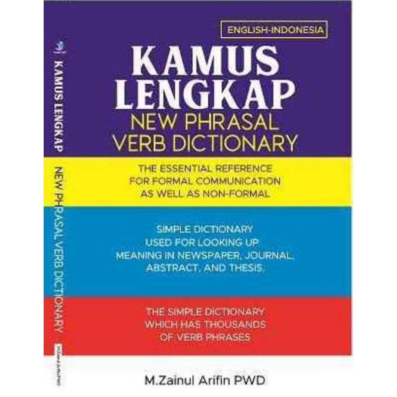 Jual Kamus Lengkap New Phrasal Verb Dictionary (English- Indonesia ...