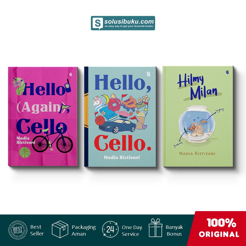 Jual New Buku Hello (Again), Cello - Nadia Ristivani (Bukune) | Shopee ...