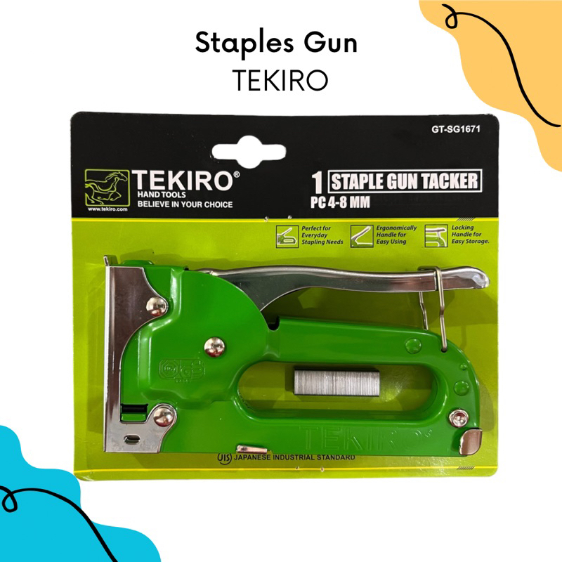Jual Tekiro Staple Gun Tacker | Staple Gun Tacker Tekiro | Staple Gun ...