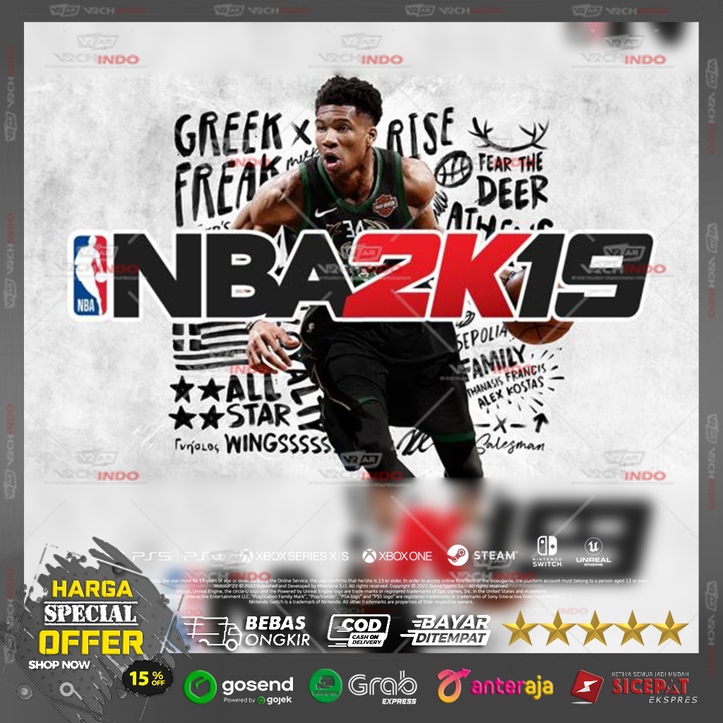 Jual NBA 2K19 - Game for PC / Laptop | Shopee Indonesia