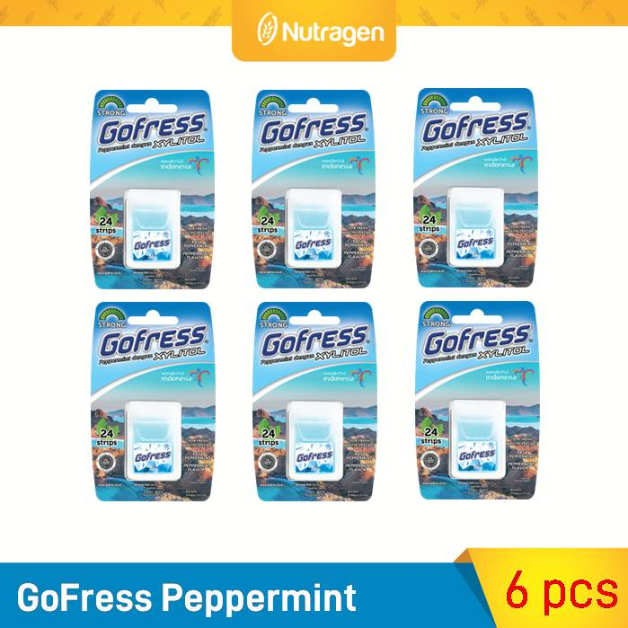 Jual Gofress Permen Tipis Penyegar Nafas (6 pcs) | Shopee Indonesia