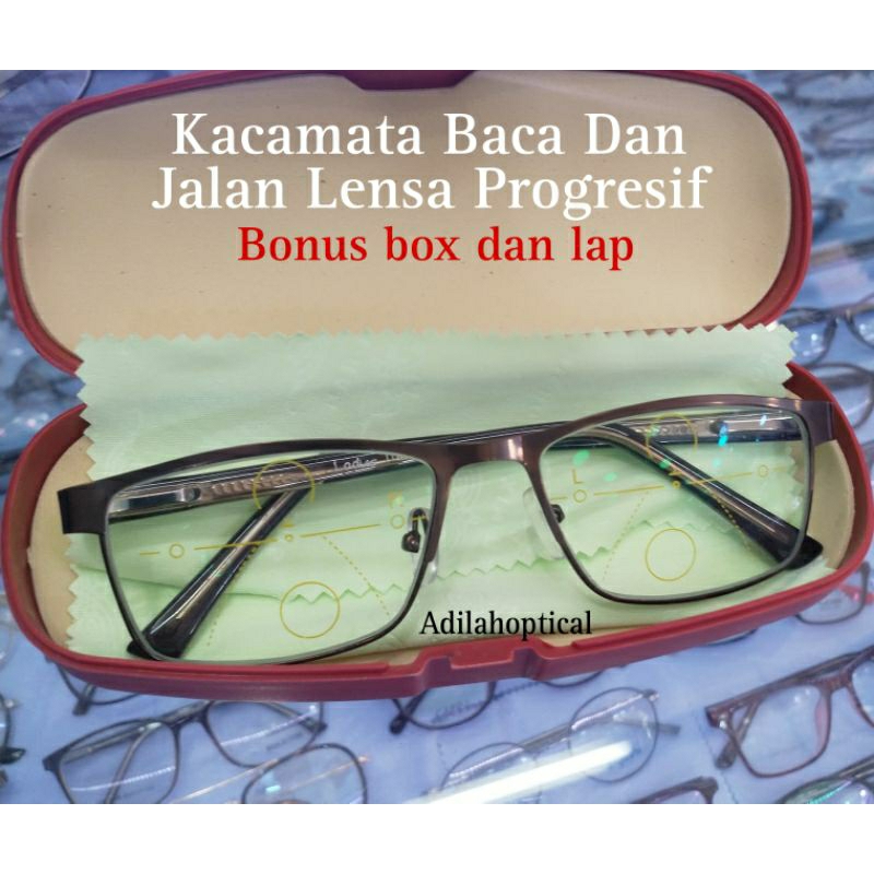 Jual KACAMATA BACA PROGRESIF PRIA WANITA DOUBEL FOKUS KACAMATA AUTO ...