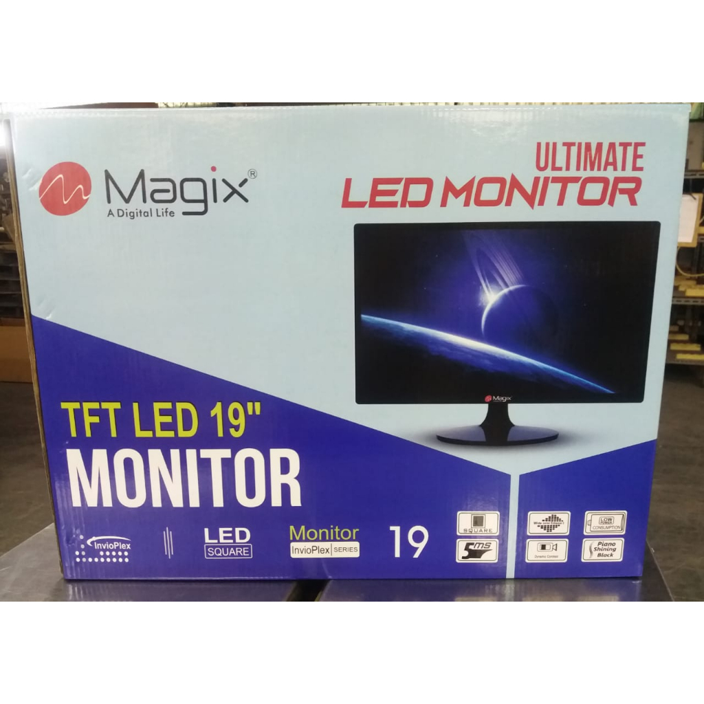 Jual Monitor LED 19 Inchi MAGIX Widescreen | Shopee Indonesia