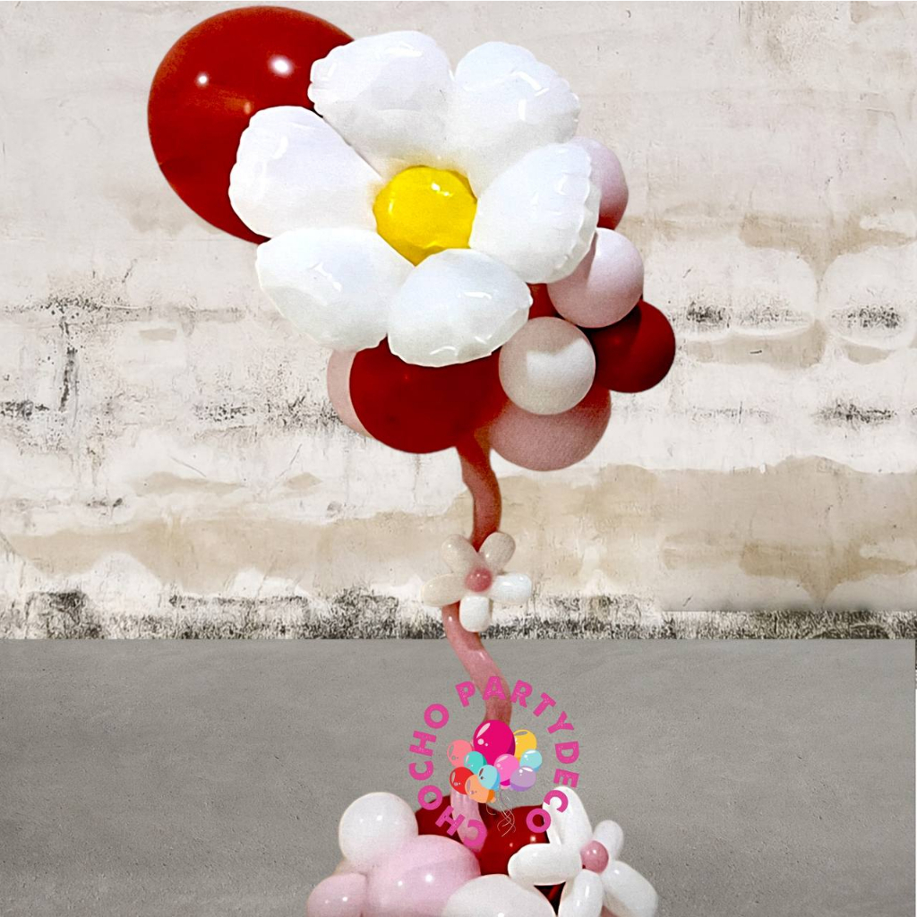 Jual Paket Balon BUNGA DAISY Dengan Standing Tiang Bulat Lingkar 776 ...
