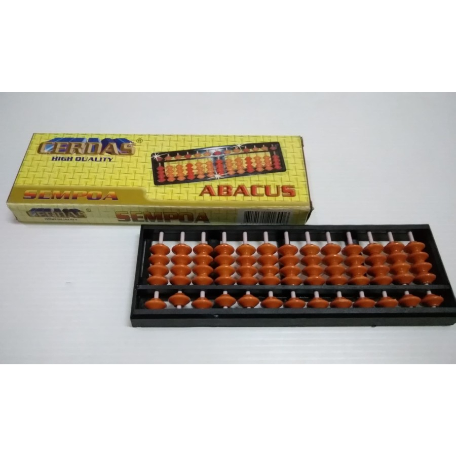 Jual ABACUS Alat Sempoa Bantu Hitung Mathematics Alat Kuno Jual Plastik ...