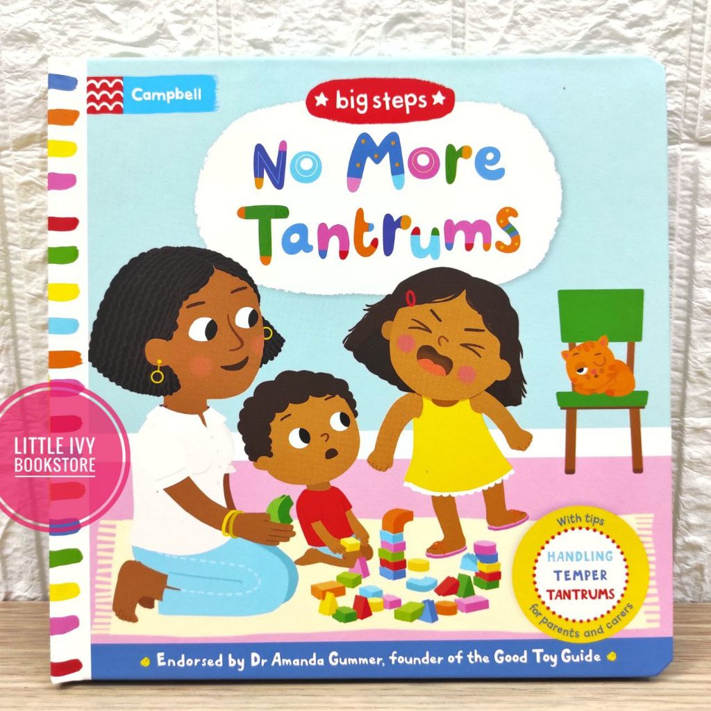 Jual Campbell Big Steps No More Tantrums. Buku Anak Import | Shopee ...