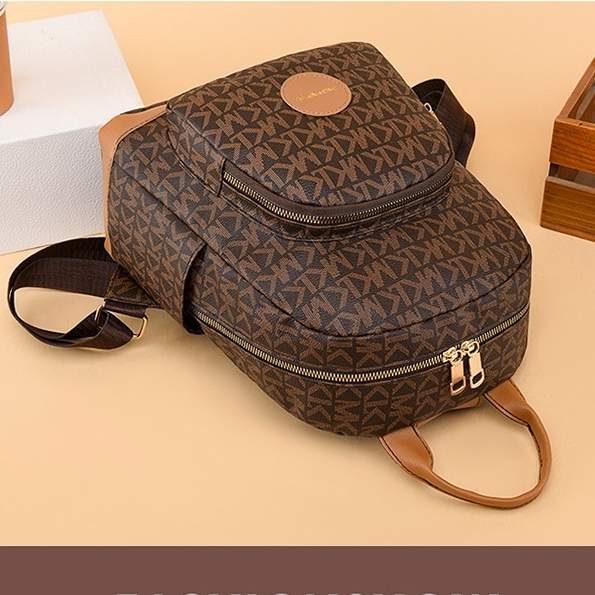 Jual TAS RANSEL WANITA FASHION BACPACK SEKOLAH KERJA KULIAH KULIT ...