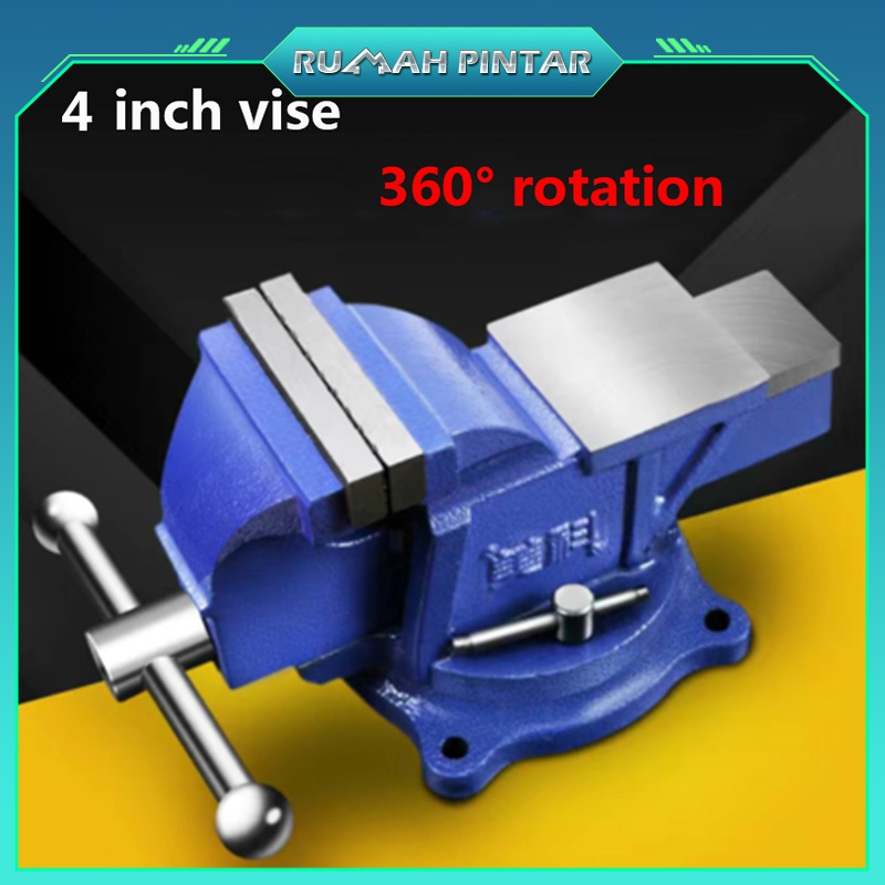 Jual Catok Paron Ragum Besi 3" 4" inch Bench Vice Vise Alat Jepit ...