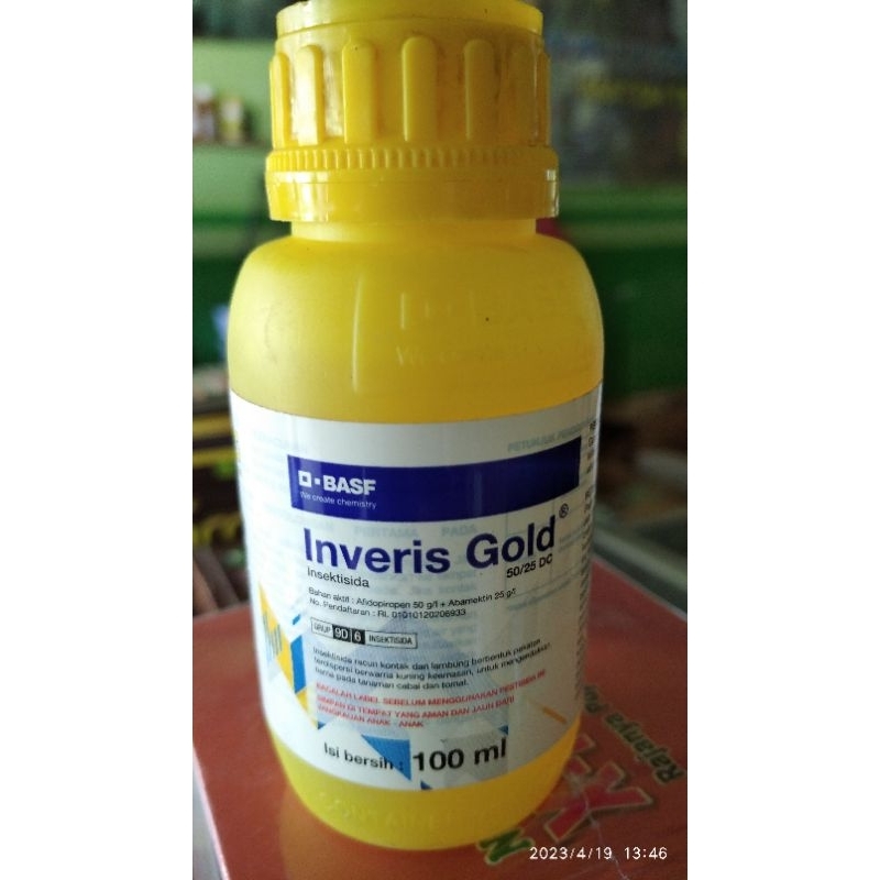 Jual INSEKTISIDA INVERIS GOLD 50/25 DC 100 ML | Shopee Indonesia