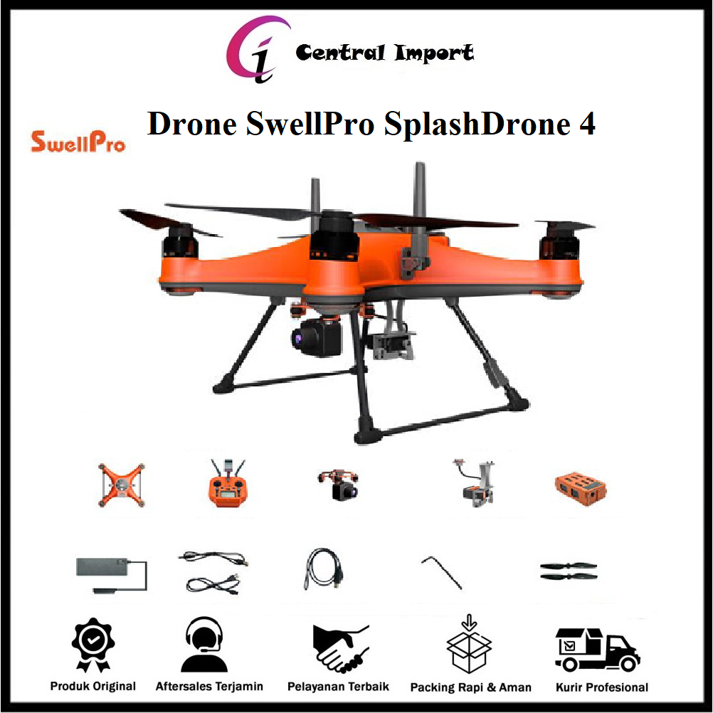 Jual Drone SwellPro SplashDrone 4 Fishing Base Version Original ...
