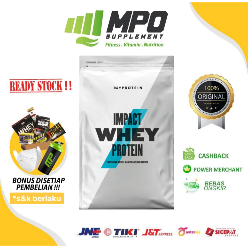 Jual Myprotein Impact Whey Protein 5,5 lbs (2,5 kg) My Protein Impact Whey Myprotein Impact Whey ...
