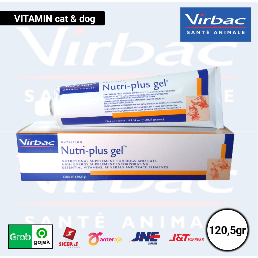 Jual Nutriplus Gel 120gr - Nutri plus Gel Suplemen Vitamin Kucing ...