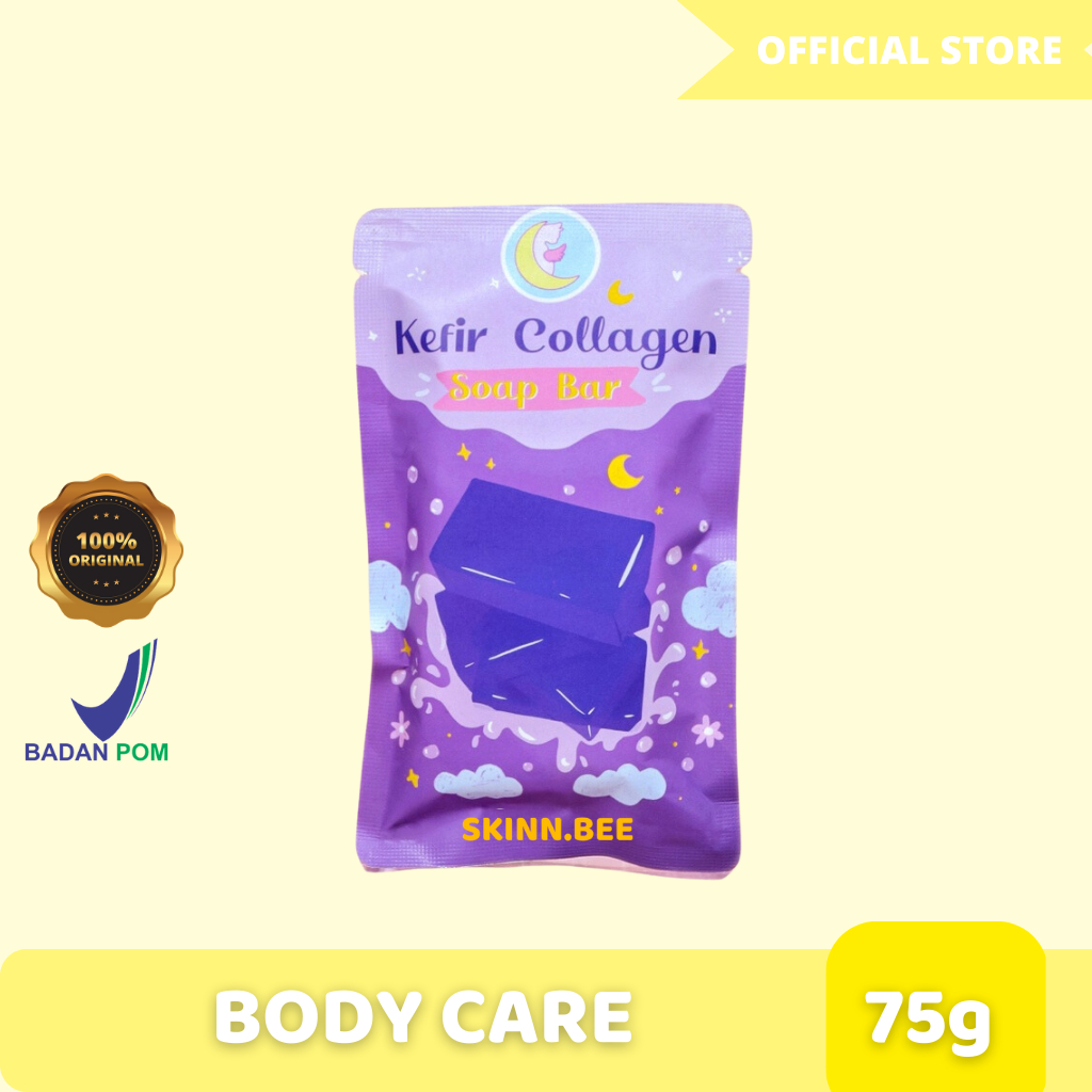 Jual SABUN KEFIR COLLAGEN SABUN BEAUTYINU SABUN PEMUTIH BADAN ORI 75 GR ...