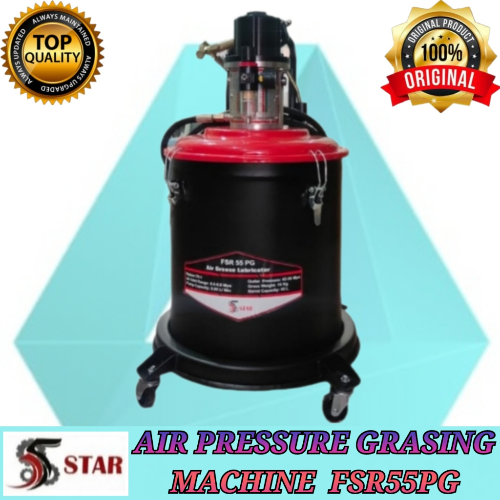Jual POMPA GEMUK ANGIN 45 LITER AIR GREASE LUBRICATOR ORIGINAL TERBAIK ...