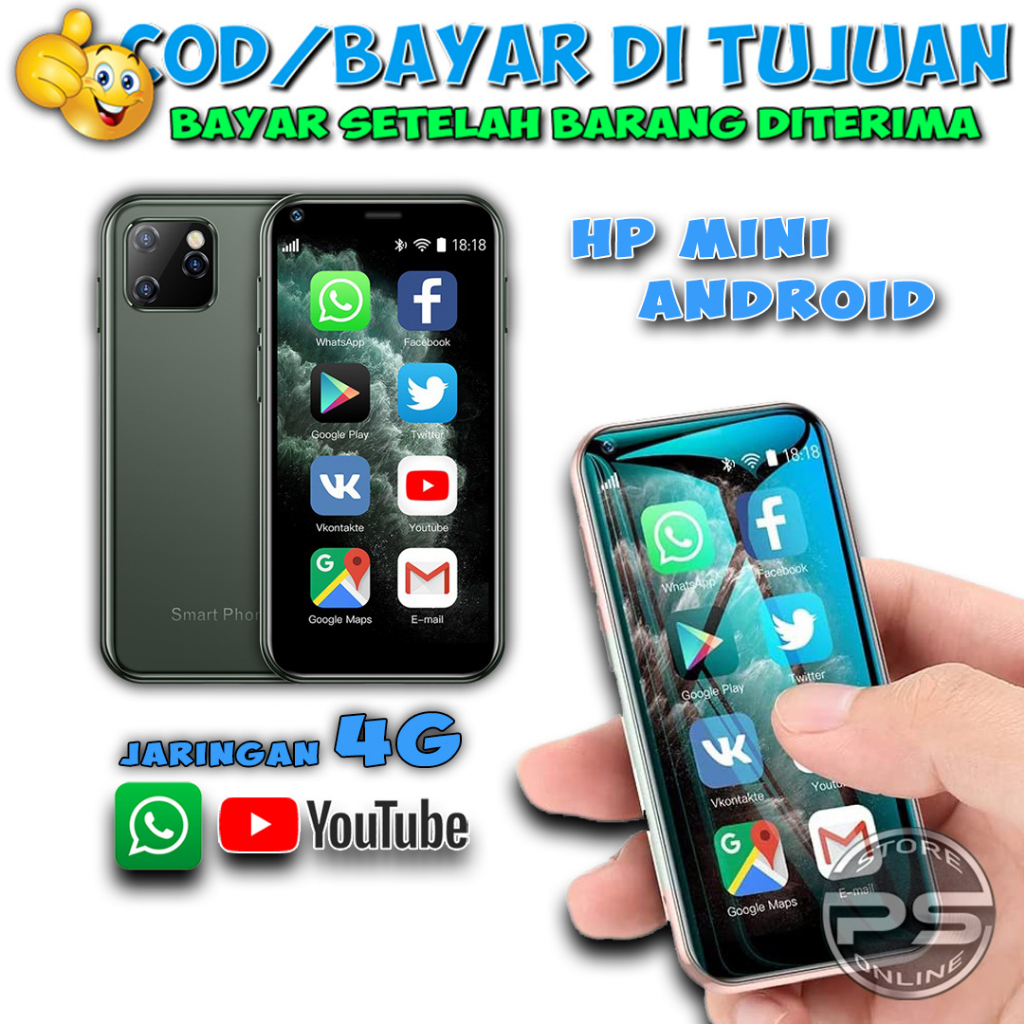 Jual HP Soyes XS12 - Super Mini - Android - 4G LTE - Dual Sim | Shopee Indonesia