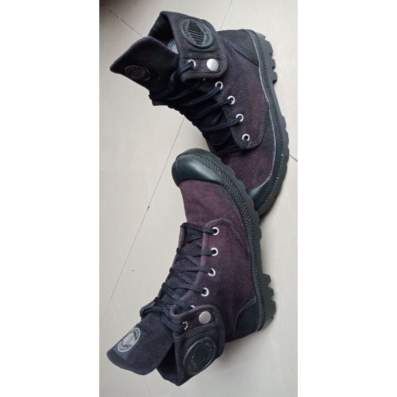 Jual Sepatu PALLADIUM Full Black Original | Shopee Indonesia
