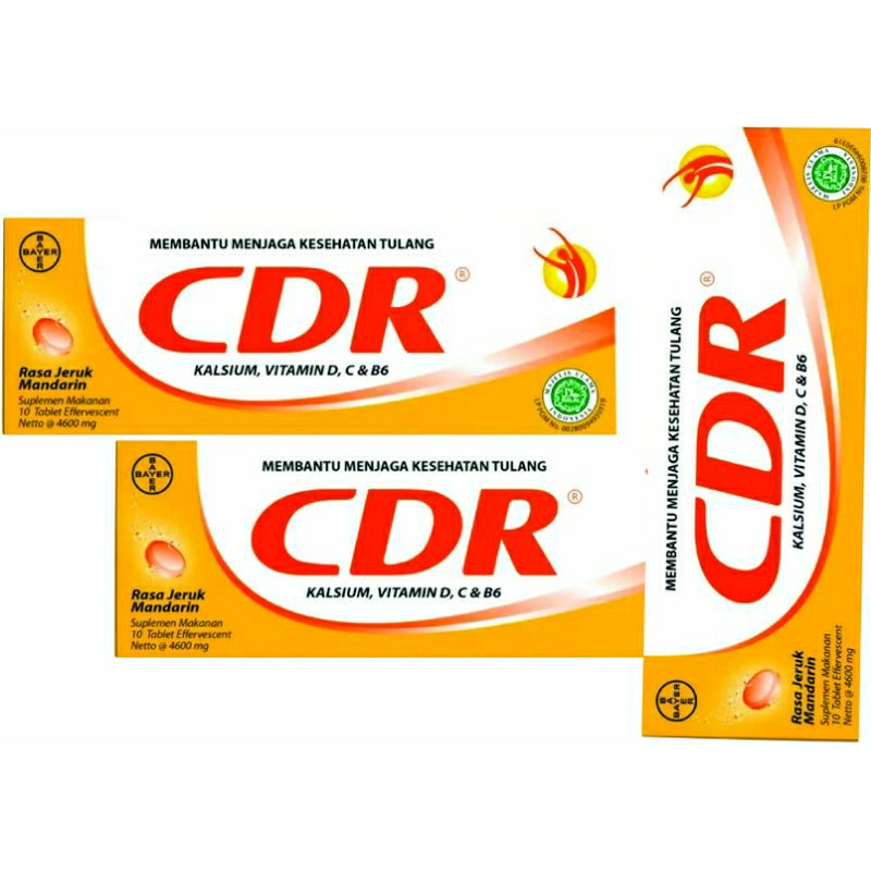 Jual CDR Rasa Jeruk 10 Tablet | Shopee Indonesia