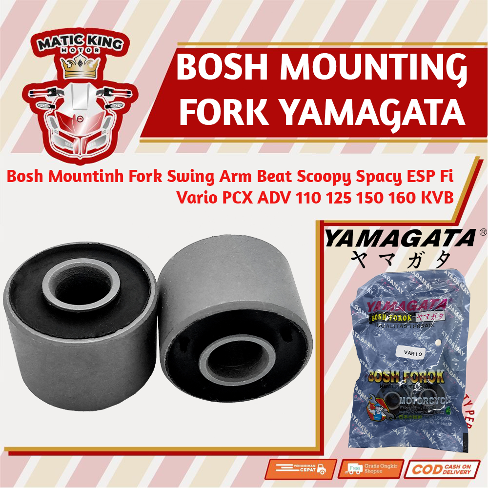 Jual Bosh bush karet engine mounting arm sasis Honda Vario Beat Scoopy ...