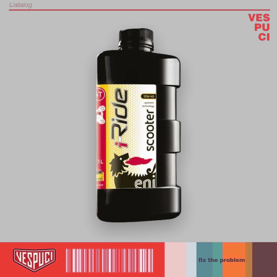 Jual Oli Mesin Agip Eni I-Ride Scooter 5w-40 1L Vespa Sprint ...