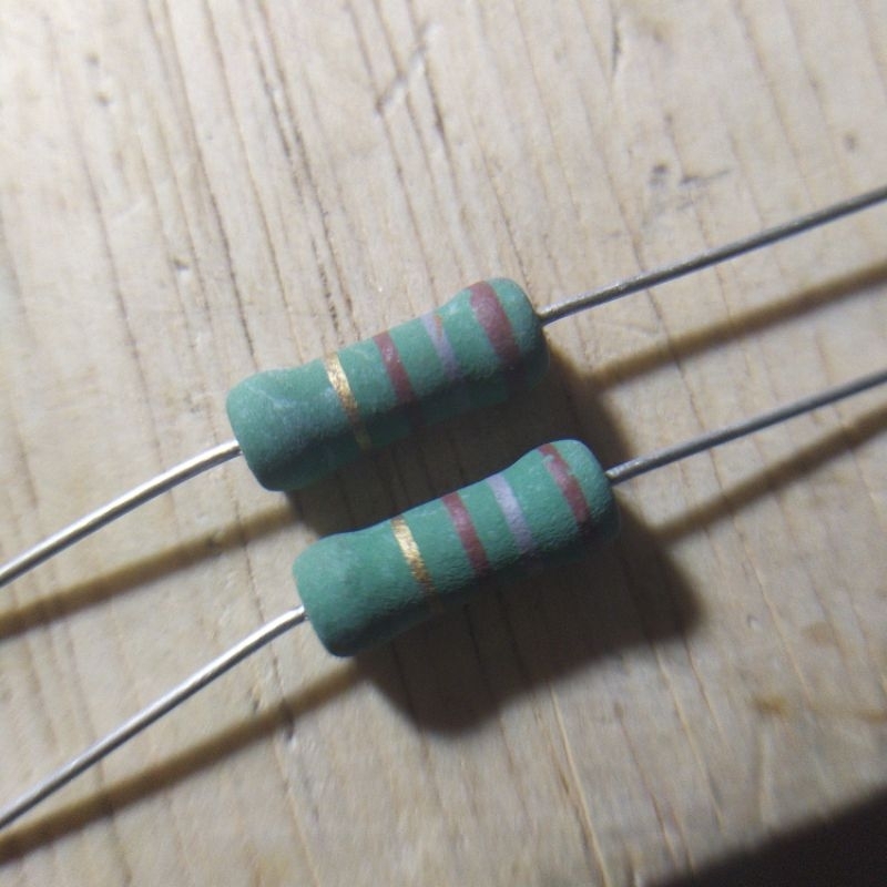 Jual resistor 180 180R 180 ohm 2w 2 watt Japan | Shopee Indonesia