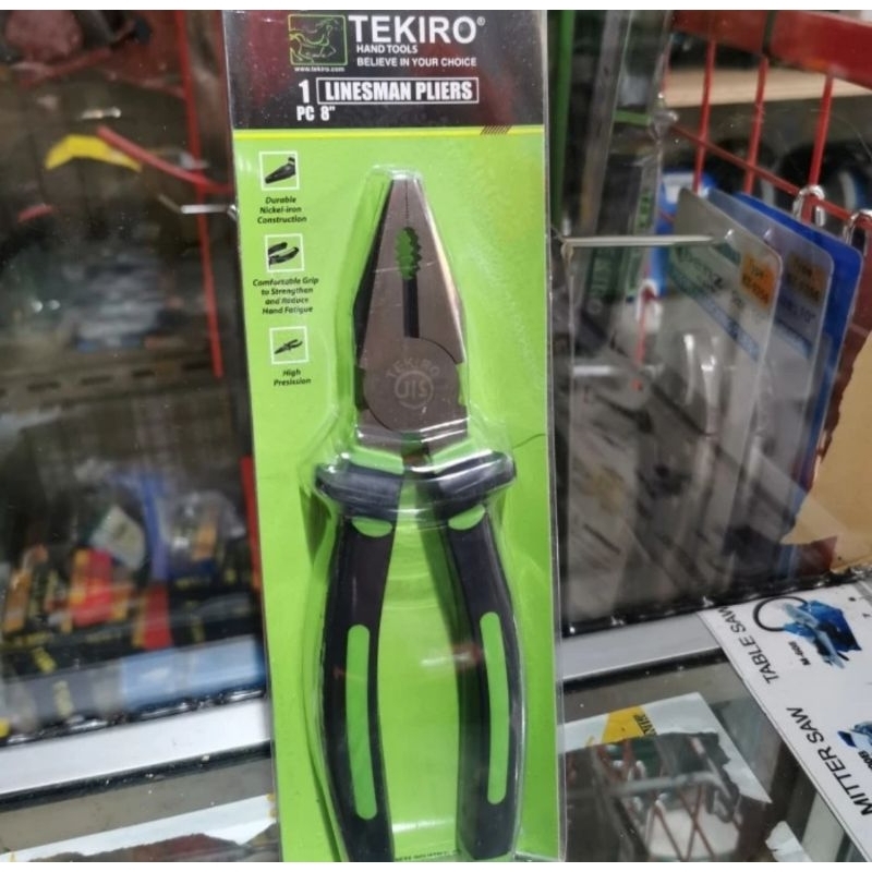 Jual Tang Kombinasi TEKIRO 8 inch Combination Pliers 8" | Shopee Indonesia