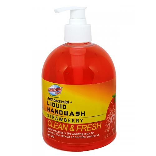 Jual [500 Mililiter] Amazing Clean Anti Bacterial Liquid Handwash Clean ...