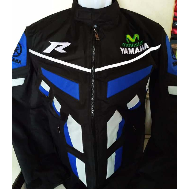Jual Jaket Motor Tebal Pria Touring Jaket Bikers Polos Waterproof model ...