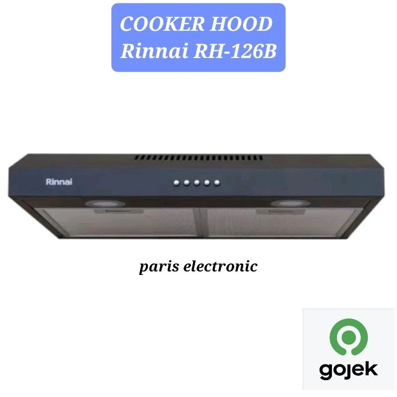 Jual RINNAI COOKER HOOD 60CM RH-126B SLIM / PENGHISAP ASAP | Shopee Indonesia