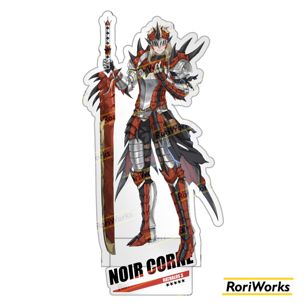 Jual Acrylic Standee Figure Anime - Rathalos S Noir Corne | Arknights ... Jual Acrylic Standee Figure Anime - Rathalos S Noir Corne | Arknights ...