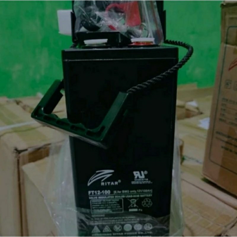 Jual Battery Vrla Ritar 12v-100ah new | Shopee Indonesia