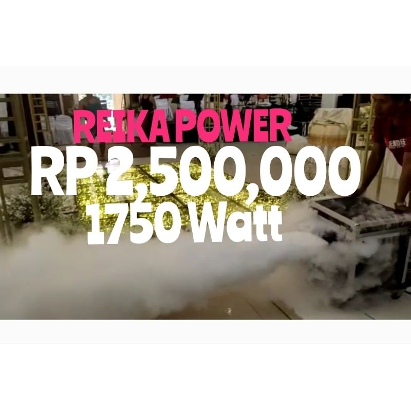 Jual Alat Asap Dry Ice Mesin Asap Dry Ice 1750 Watt + Hardcase | Shopee ...