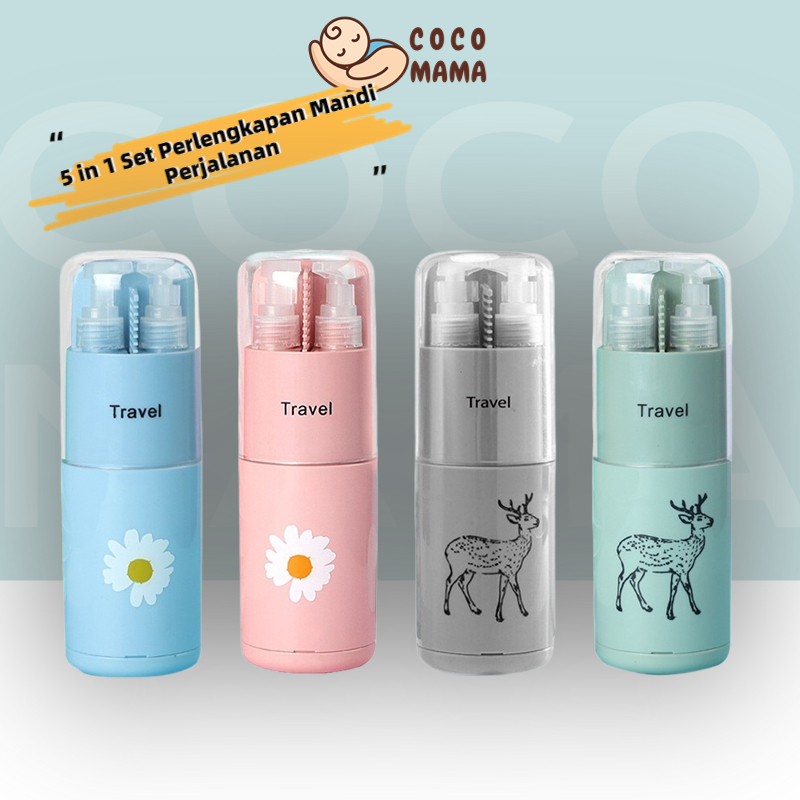 Jual 8in1 Travel Toiletries Kit Yang Sering Traveling Wajib Punya ...