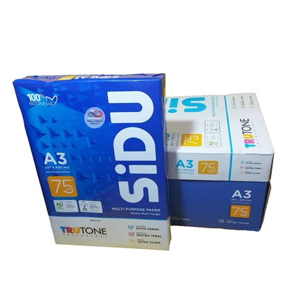 Jual Kertas HVS A3 75gr Putih Sinar Dunia SIDU | Shopee Indonesia