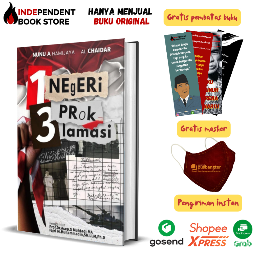 Jual 1 NEGERI 3 PROKLAMASI | SATU NEGERI TIGA PROKLAMASI | ISLAM ...