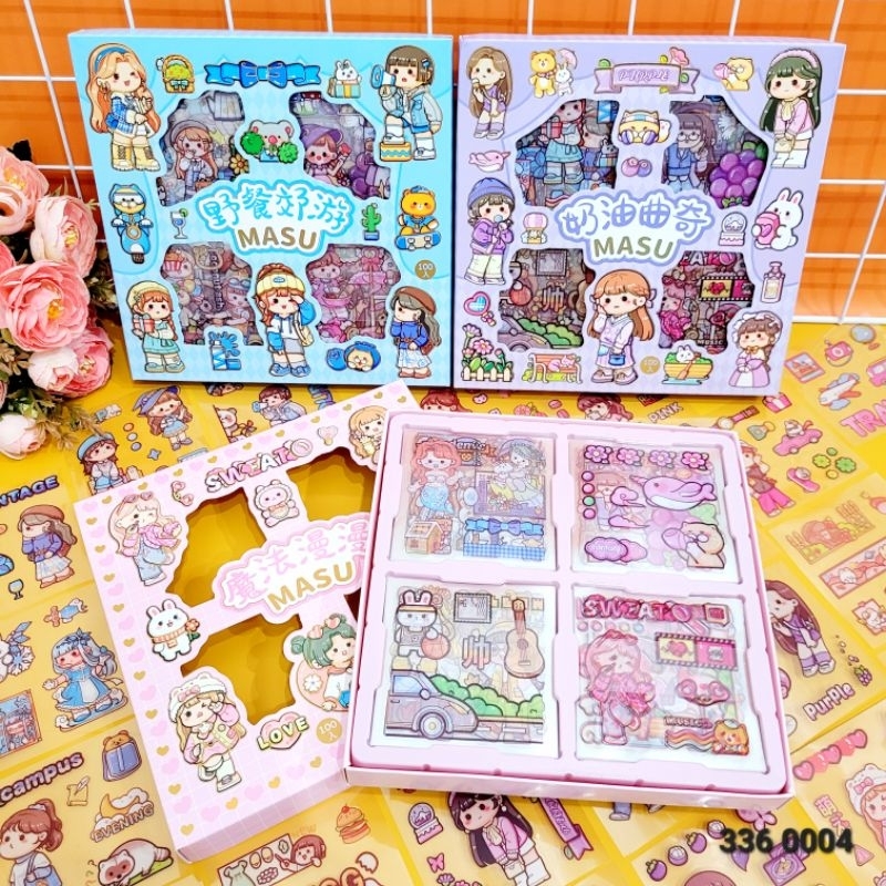 Jual STICKER MASU VIRAL ISI 100 PCS (RANDOM) | Shopee Indonesia