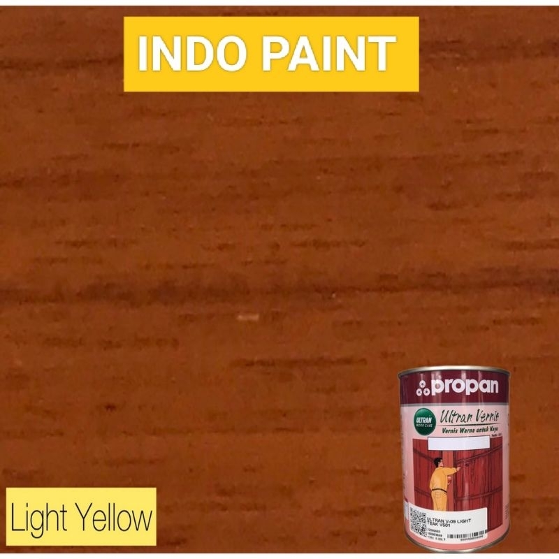 Jual INDO PAINT - CAT VERNIS KAYU PROPAN ULTRAN LIGHT YELLOW ( ISI 800 ...